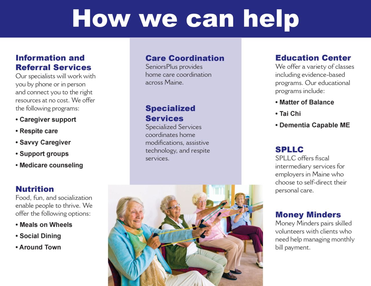 SeniorsPlus | Maine Council on Aging