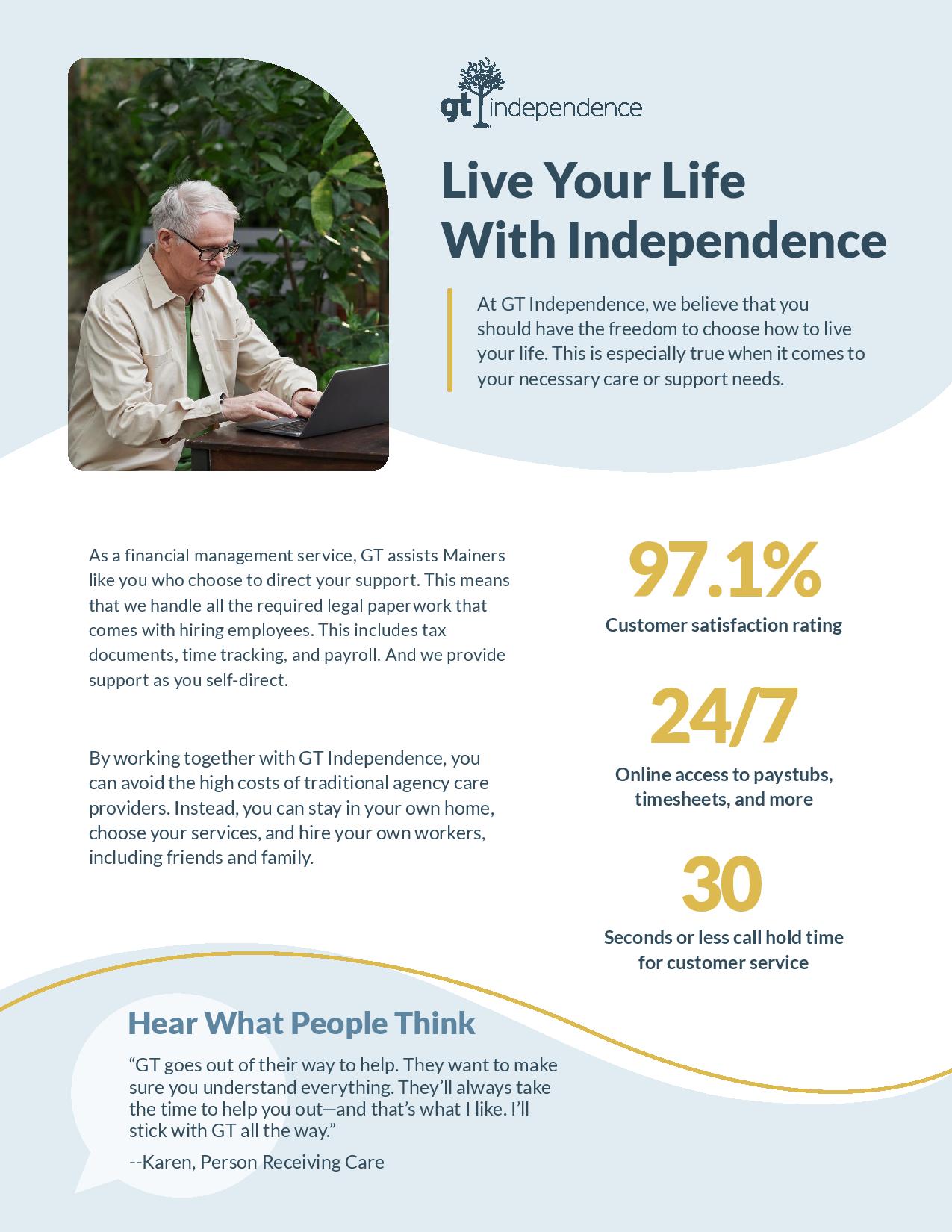 GT Independence | Maine Council on Aging