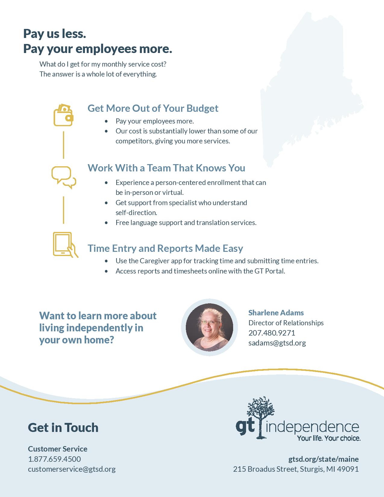 GT Independence | Maine Council on Aging